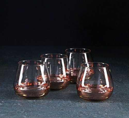 Набор стаканов низких «Электрическая медь», 300 мл
