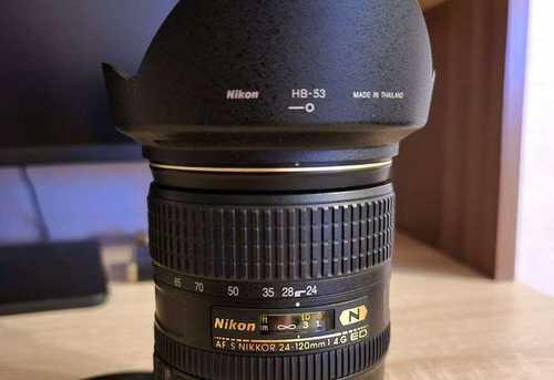 Nikon AF-S Nikkor 24-120mm F4G ED VR