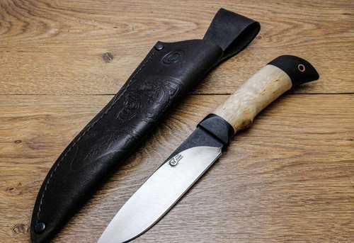 Нож Мурена из стали Х12мф со следами ковки