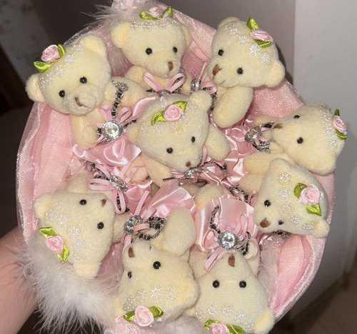 Букет из мишек