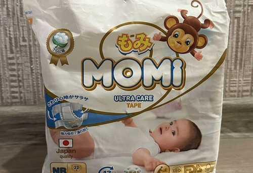 Momi Подгузники до 5 кг размер 1 NB 12шт