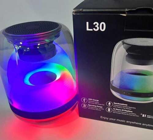 Портативная колонка L30 Smart LED