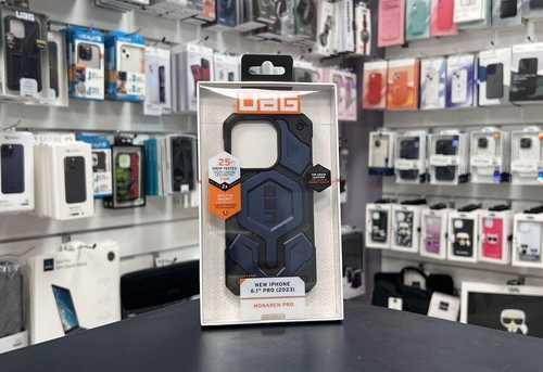 Чехол UAG Monarch Pro iPhone 15 Pro 6.1 Mallard