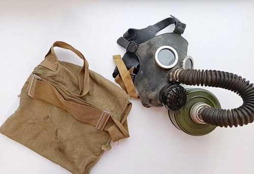 Противогаз СССР гп-5 маска, фильтр, сумка