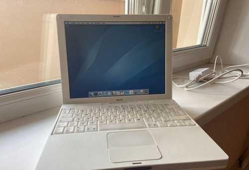 iBook G4 (2004), 40 ГБ, PowerPC G4, 1 ГГц, ATI Mobility Radeon 9200