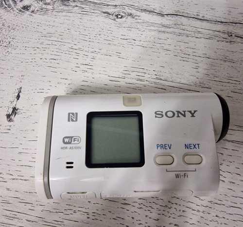 Экшн камера sony hdr as100v