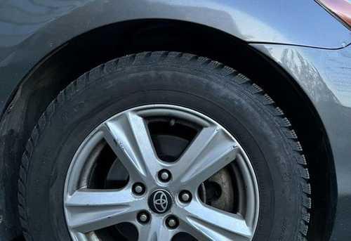 Комплект колес Toyota R16 на новой зимней резине