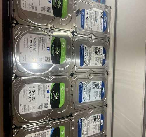 Жесткий диск 500GB, 1TB, 4TB