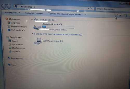 Ноутбук asus F80L рабочий