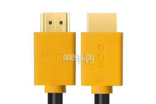 GCR hdmi V1.4 2m Black-Yellow GCR-HM440-2.0m