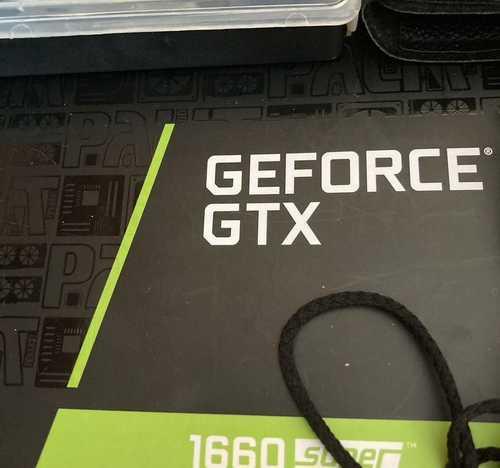 Gtx 1660 super с гарантией (2 мес. использования)