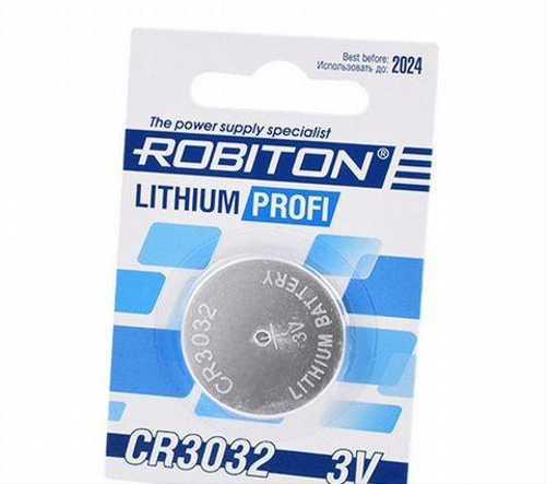 Батарейка литиевая Robiton CR3032 (3V)