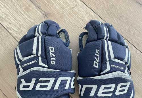 Краги Bauer хоккейные размер 9"-23 см
