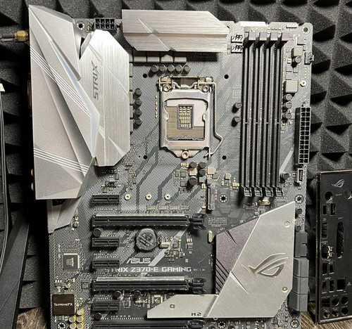 Материнская плата asus rog z370-e gaming