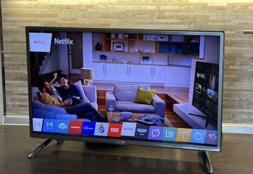 Телевизор LG 32", Wi-Fi, SMART TV цифр.тюнеры USB