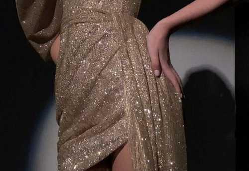 Прокат платье Anna Elagina Marra золото