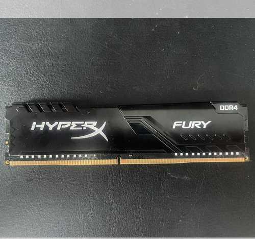 Оперативная память Kingston HyperX fury Black HX42