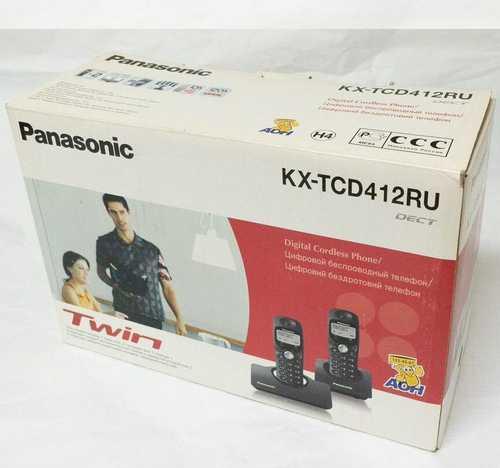 Стационарный телефон Panasonic KX-TCD412