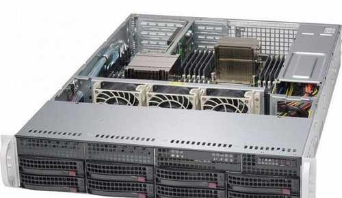 Supermicro CSE-825 LGA 1366 X8DT3-F/ 8 LFF (2U)