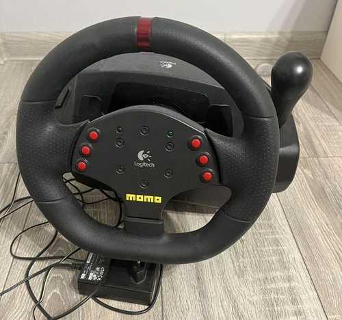 Игровой руль logitech momo racing