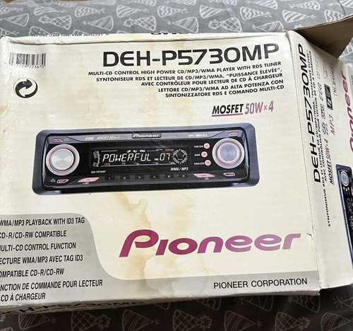 Коробка от магнитолы pioneer DEH-P5730MP