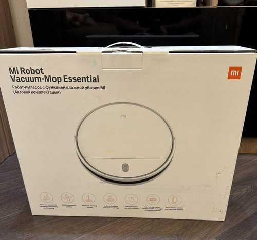 Робот пылесос xiaomi mi robot vacuum mop essential