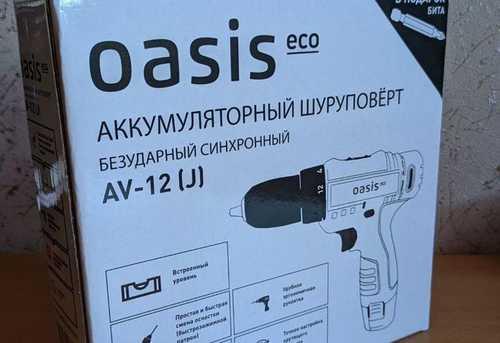 Аккумуляторный шуруповёрт Oasis Eco AV-12(j)
