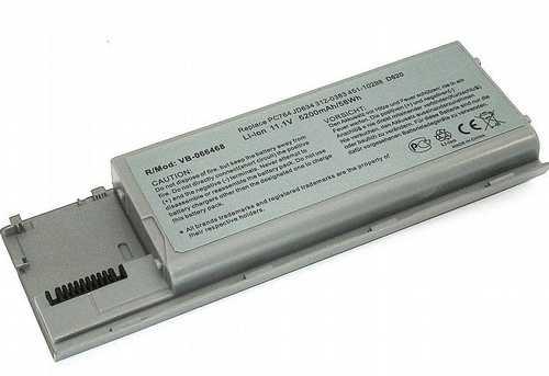 Аккумулятор для Dell Latitude D620, D630 5200mAh