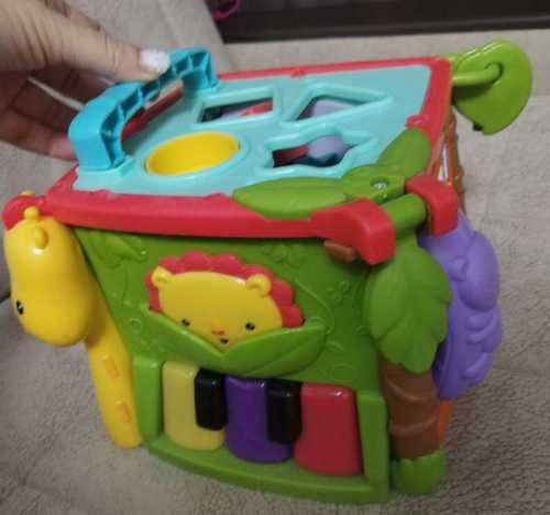 Fisher price бизиборд игрушка интрактивная