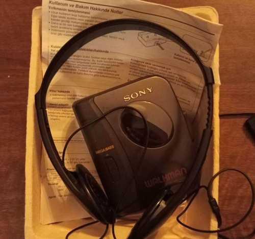 Кассетный плеер sony walkman wm-ex162