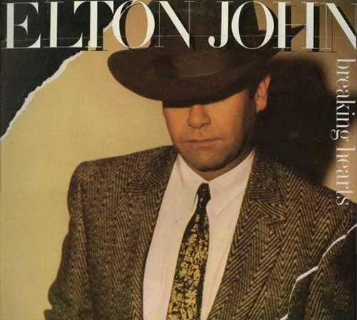 Elton John - Breaking Hearts (LP, Album)