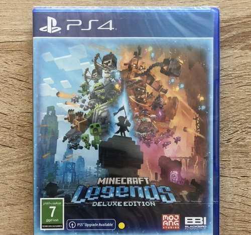 Minecraft legends ps4(новый)