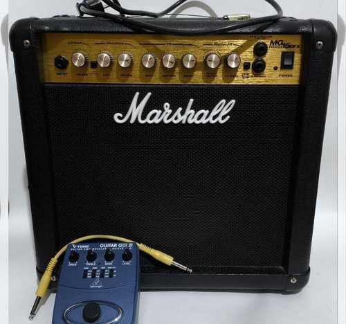 Комбоусилитель Marshall mg15dfx с преампом GDI21