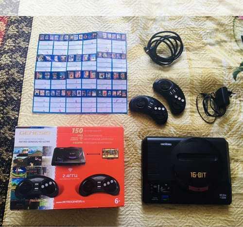 Sega Genesis HD Ultra 150 игр Wireless