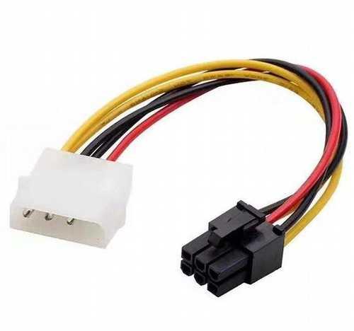 11948 Кабель переходник Molex 4 (F) - PCI-E Power