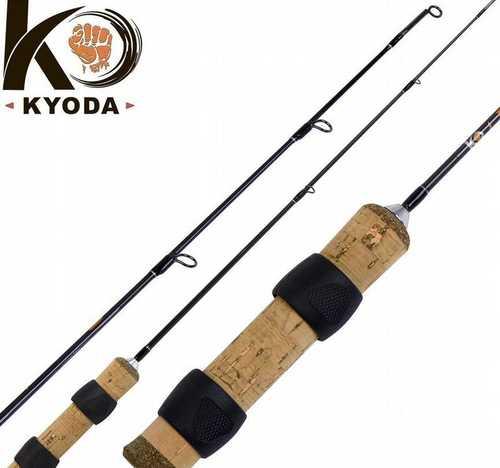 Удочка зимняя "Kyoda" Щука, пробковая рукоять