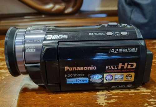 Видеокамера panasonic HDC-SD800