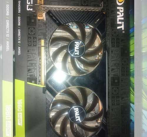 Видеокарта gtx 1660 super 6gb palit