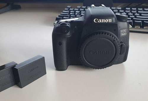 Зеркальный фотоаппарат Canon 760d