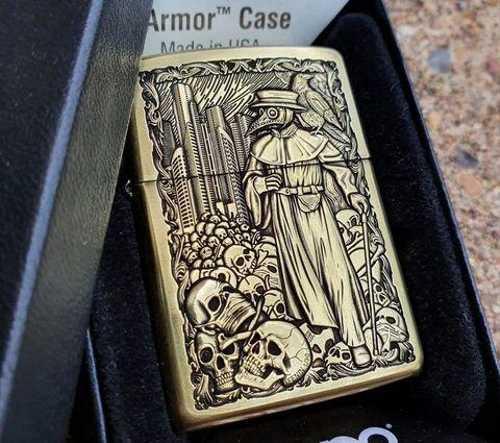 Зажигалка Zippo Armor - Чума