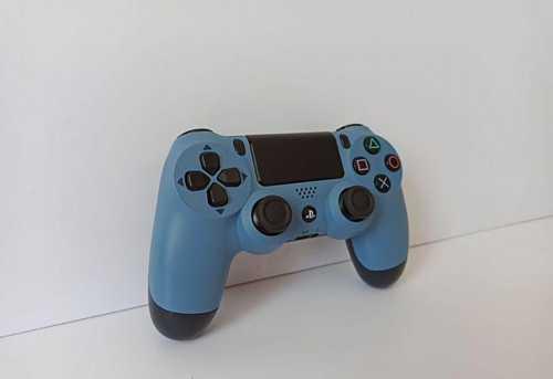 Геймпад (оригинал) для PS4 - Dualshock 4 - Голубой