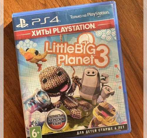 Little big planet 3 ps4 диск