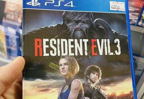 Resident Evil 3 б/у идеал PS4