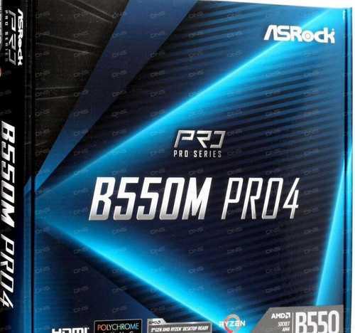 Материнская плата ASRock B550M Pro4