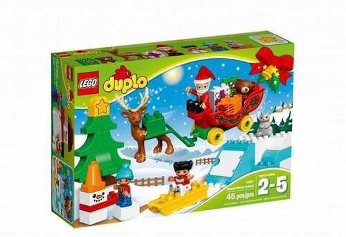 Новый Lego 10837 Duplo «Новый Год»