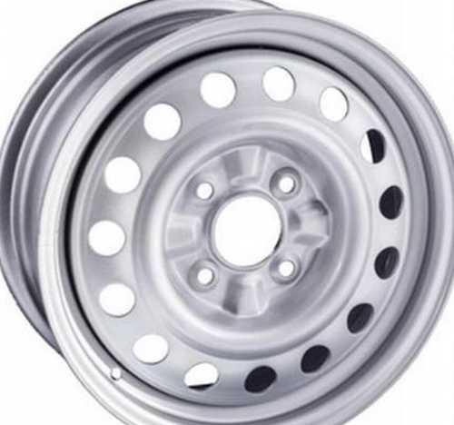 Диски Trebl 4700T 5x13 4*100 ET38 DIA57.1 Silver Штампованный