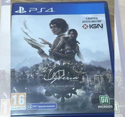 Syberia the world before ps4 ps5