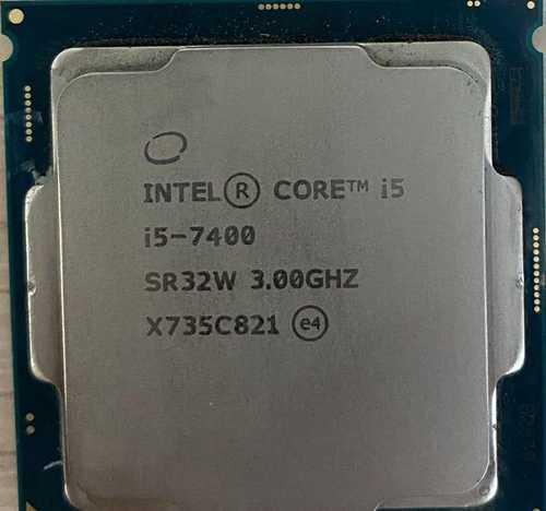 Процессор intel core i5-7400