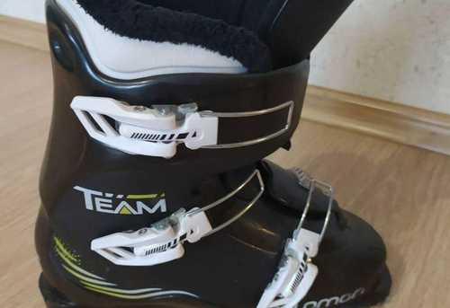 Горнолыжные ботинки salomon и лыжи Nordica