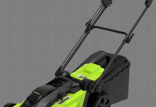 Газонокосилка электрическая greenworks LM2000, 43с